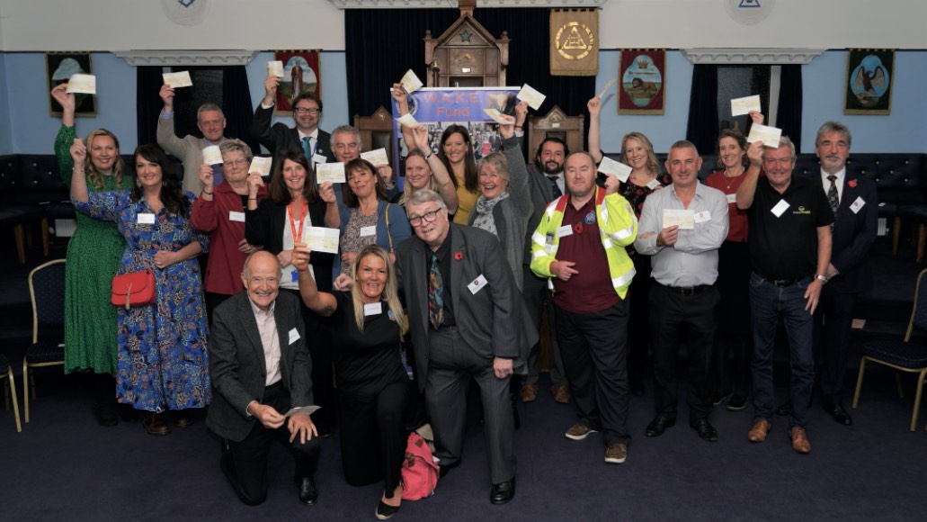 Devon Freemasons to Donate £1,500 support to Sense Devon Group | The ...